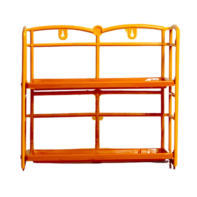 Two Layer Plastic Bathroom Corner Rack – Saify Plastic